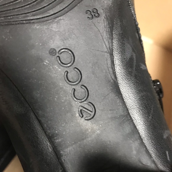 Ecco | Shoes | Ecco Hope Black Knee High Boots | Poshmark